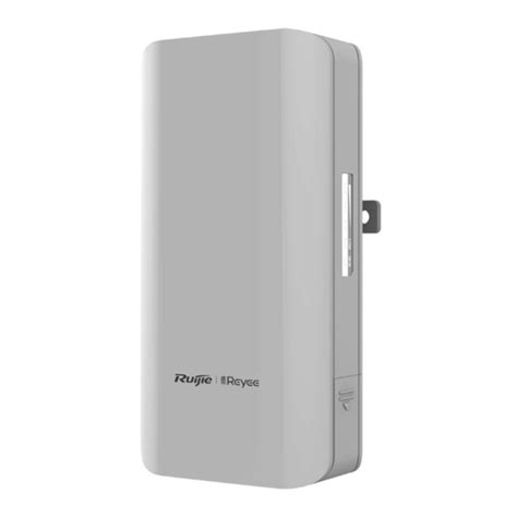 Ruijie Reyee Rg Est Series Configuration Manual Pdf Download Manualslib