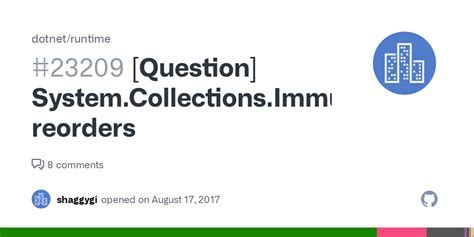 Question Systemcollectionsimmutableimmutabledictionary Reorders