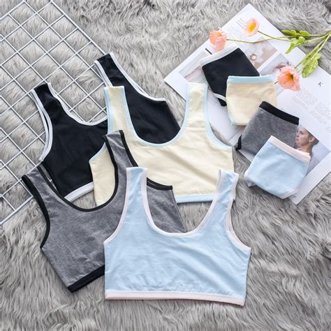 Pure Cotton Girls Underwear Development Period Small Vest Primary