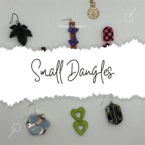 Small Dangles Hoops Relooped