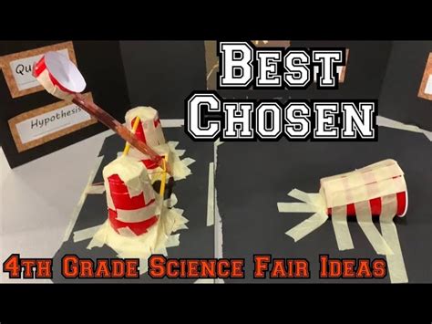 15 Best Chosen Science Fair Projects For 4th Grade Stem Activities