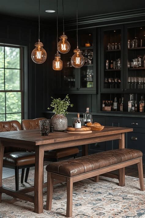 29 Moody Dining Room Ideas To Elevate Your Homes Style Inaugural Homes