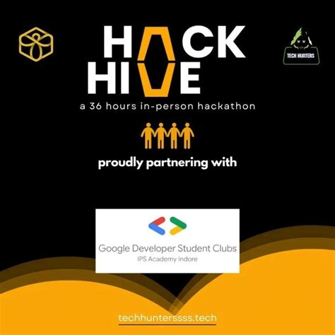 Gdsc Ips Academy On Linkedin Hackhive Hackhive Techhunterssss Hackathon