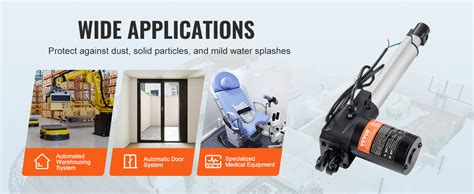 VEVOR Linear Actuator 12V 6 Inch Heavy Duty 1320lbs 6000N Linear Actuator 0 19 S Linear