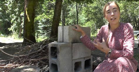 Improved Rocket Stove Cinder Blocks Easy Youtube