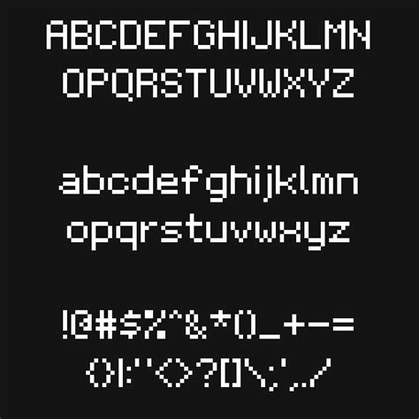 Pixel Font Update Original Flavour Previously The Og Original