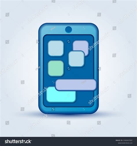 Mobile Application Development Gui Construction Cartoon Stock Vector