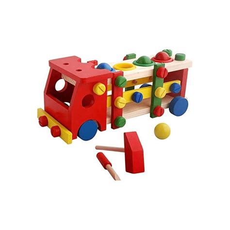 Wooden Train Blocks Eglow