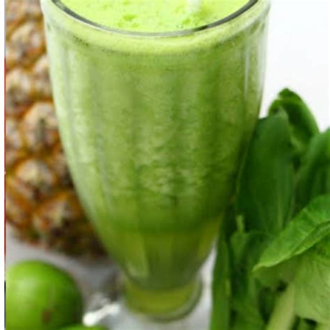 Juice Sawi Nenas Oget