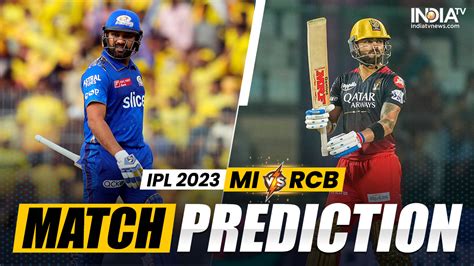 Mi Vs Rcb Today Match Prediction Who Will Win Match 54 Top