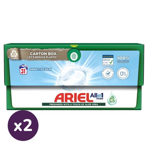 Ariel Sensitive All In 1 Mosókapszula 2x31 Db Pelenka H