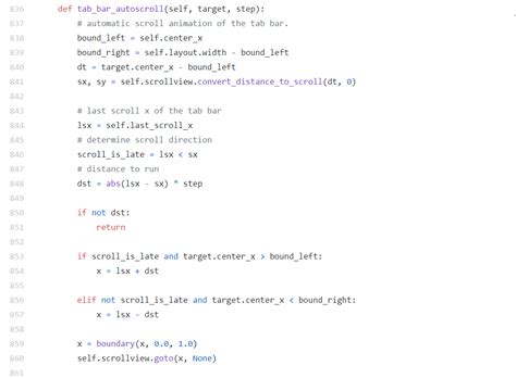 Mdtabsbartabbarautoscroll May Reference Unassigned Local Variable