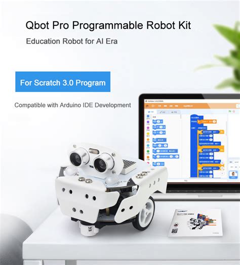 Programmable Robot Kit Smart Robot Car Unfinished For Scratch