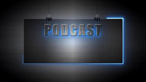 Podcast Logo On Wall Light Effect Green Screen Background 60271572