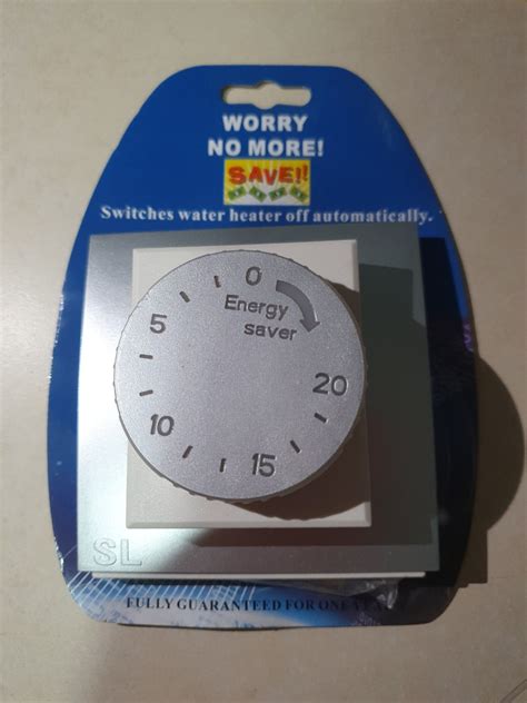 Energy Saver Heater Timer Switch Furniture And Home Living Bathroom And Kitchen Fixtures On Carousell