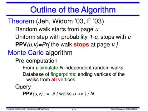 Ppt Towards Scaling Fully Personalized Pagerank Powerpoint