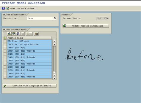 Sap Printer Tables At Vonda Tong Blog