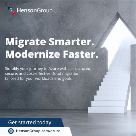 Cloudtransformation Azurecloud Azuremigration Hensongroup