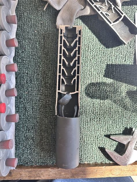 Some Suppressor Cut Aways At My Dealer Polonium Minus Blast Chamber