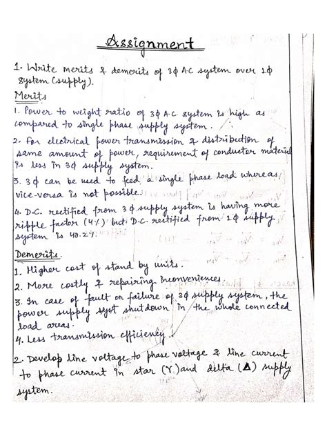 Electrical Assignment Pdf