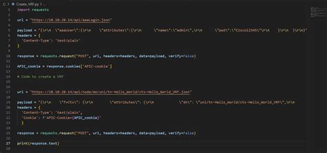 Automating Aci—creating Python Scripts The Easy Way