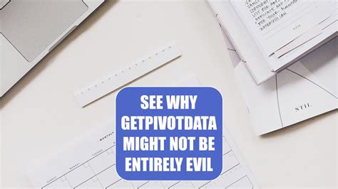 Excel See Why GETPIVOTDATA Might Not Be Entirely Evil Excel Tips MrExcel Publishing