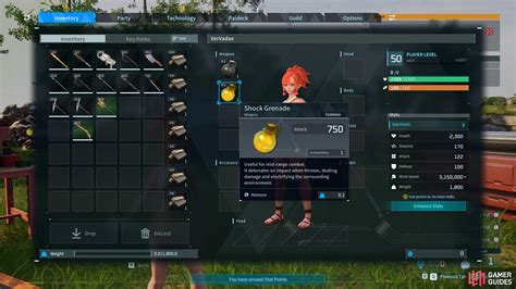 Shock Grenade Palworld Database Gamer Guides®