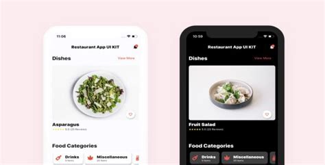 Restaurant App UI KIT Flutter Code Market