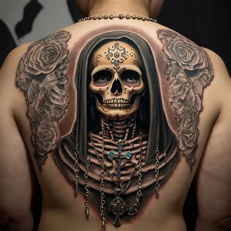 115la Santa Muerte Tattoos Exploring The Symbolism Culture And