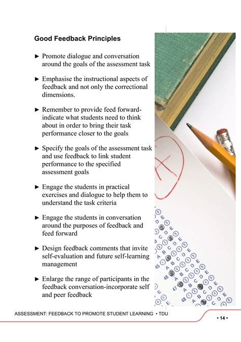 Assessment Feedback To Promote Effective Learning Pdf