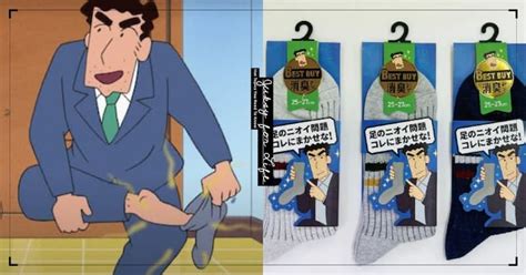 日本推出「超強除臭襪」一舉解決《蠟筆小新》野原廣志腳臭問題！ Juksy 街星