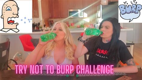 Funny Try Not To Burp Challenge Youtube