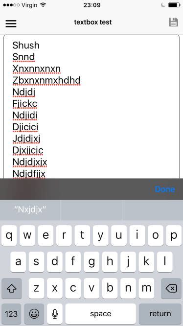 Textfield With Scrollable In Codenameone Stack Overflow