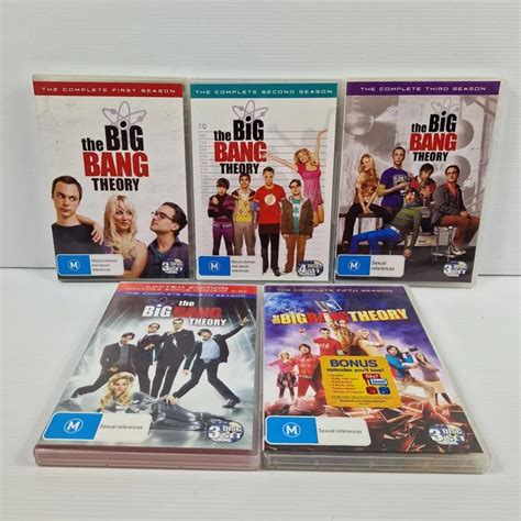 The Big Bang Theory Season 1 2 3 4 5 Boxset Box Set Dvd 2012 Region 4