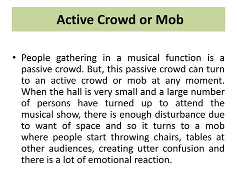 14 Crowd Behavior Pptx