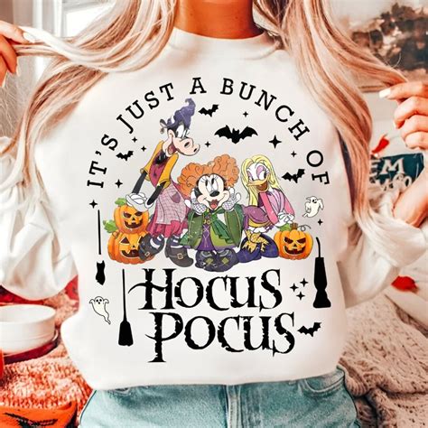 Retro Micey Mouse Halloween Its Just A Bunch Of Hocus Pocus Png Trendy Micey Mouse Halloween