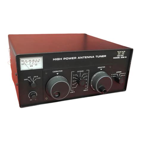 Ten Tec 238b Operators Manual Pdf Download Manualslib