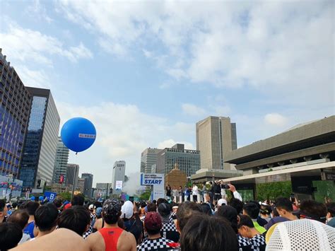 2023 서울 하프 마라톤 후기 Mlbpark