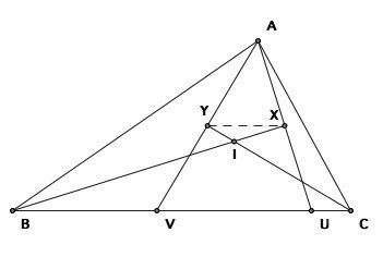 Geometry Triangle Incenter Problem Mathematics Stack Exchange