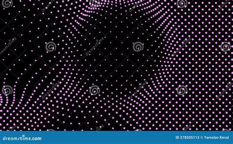 Dome Shaped Protrusion Part Seine By Stretching Mesh For The Illusion