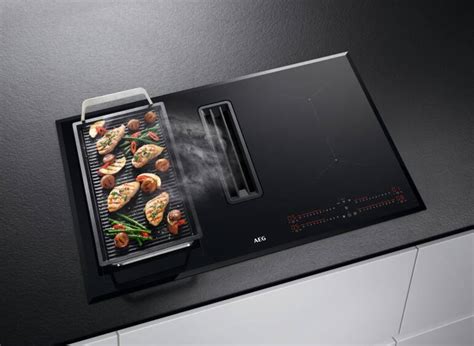 Aeg H205xw750xd490 Flexzone Induction Venting Hob Wren Kitchens