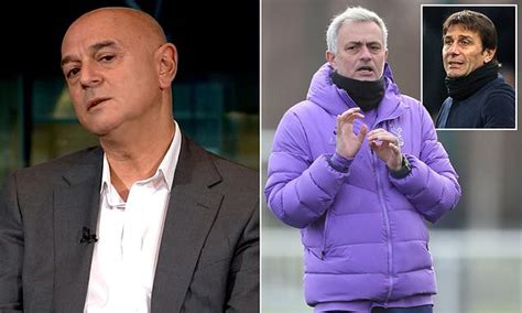 Tottenham Chairman Daniel Levy Admits He Made A Mistake Hiring Jose Mourinho And Antonio Conte
