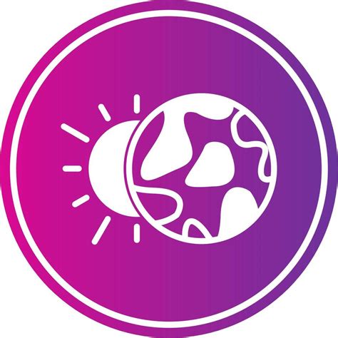 Eclipse Glyph Gradient Circle Icon 51300042 Vector Art At Vecteezy