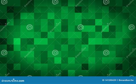 Green Motion Abstract Background Colorful Pixels Flashing And Switch Stock Illustration