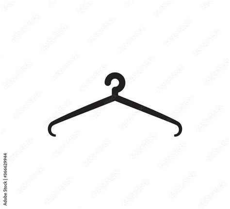 Hanger Icon Vector Logo Design