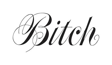 Bitch 1 Drawing By Csa Images Fine Art America