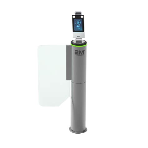 2mgstp Single Barrier Glass Swing Turnstile Gate