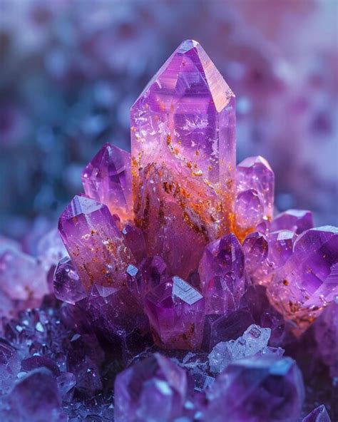 Premium Photo Microcrystalline Formation Amethyst
