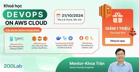 Khóa Học Devops Microservices On Aws Cloud Do05 Live Recorded 2024