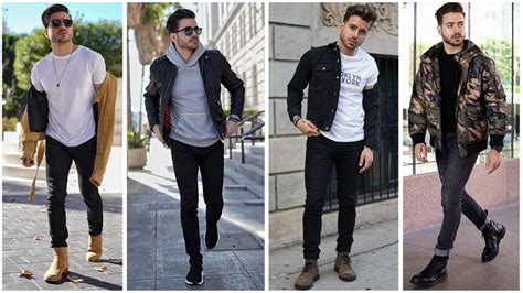Mens Outfit Inspiration Mens Fashion Lookbook 2019 3 Easy Outfits For Men Youtube